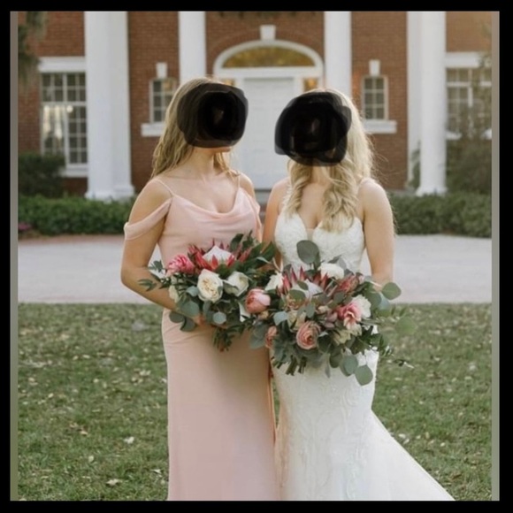 Revelry | Dresses | Nib Revelry Sienna Chiffon Dress Wedding Bride ...